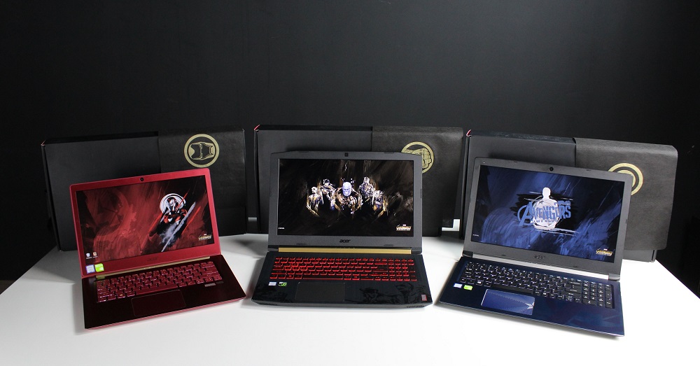 Laptop Acer Bertemakan AVENGERS!!! - gamersantai.com