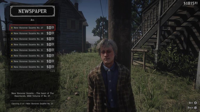 Red Dead Redemption 2 Cheat codes untuk PS4 dan XBox One - gamersantai.com
