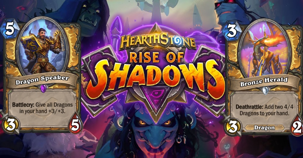 Hearthstone memperkenalkan dua kad baru sempena Rise Of Shadows iaitu ...