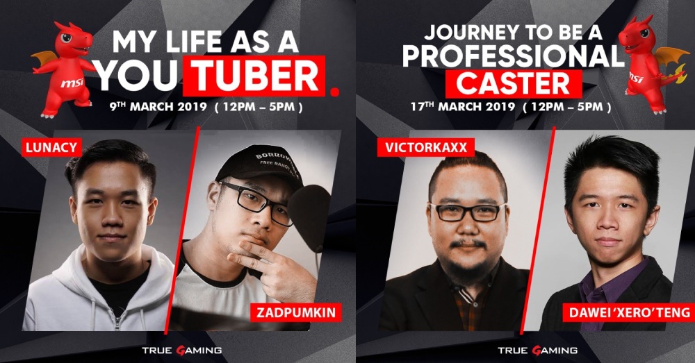 MSI Gaming Workshop - Jom belajar dan memahami bersama Youtuber dan ...