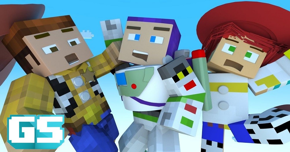 Toy Story Kini Di Minecraft - gamersantai.com