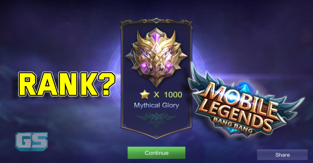 Tiada Bintang lagi! Mythic Rank kini memakai sistem baru di Mobile ...