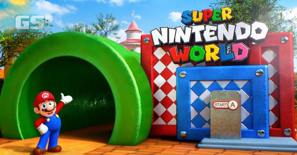 Pengunjung boleh hidup dalam dunia MARIO di taman tema SUPER NINTENDO ...