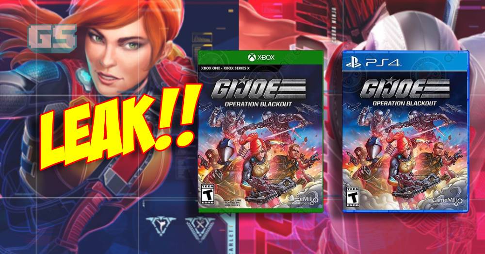 LEAK!! Cover Box G.I. Joe Operation Blackout untuk PS4 dan Xbox One ...