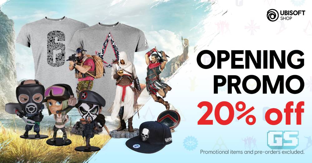 UBISOFT Melancarkan kedai barangan Online di Malaysia! - gamersantai.com
