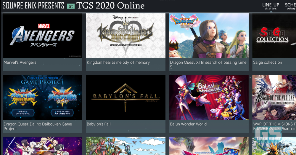 Square Enix mengumumkan senarai permainan & jadual rasmi TGS 2020 ...