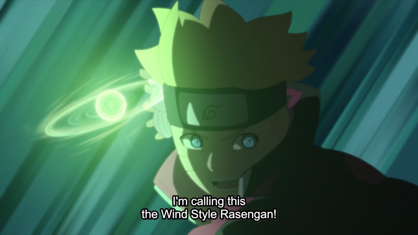 Siri anime menampilkan Rasengan khas untuk Boruto! Memperkenalkan Futon ...