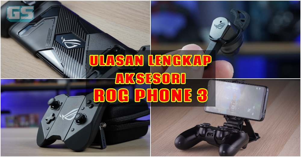 Ulasan lengkap askesori Asus ROG Phone 3! Kunai 3 Gamepad, TwinView ...