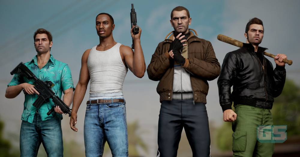 Watak GTA yang lejen ini makin kacak selepas diberi sedikit pembaharuan ...