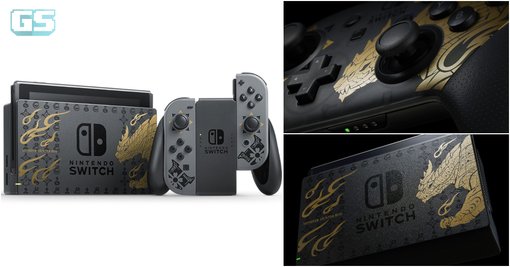 Nintendo Switch eksklusif bertemakan Monster Hunter Rise diumumkan ...