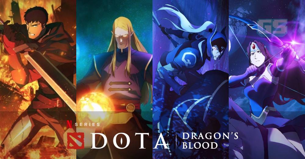 Peminat DOTA! Netflix mendedahkan Trailer Rasmi & Debut Seni Watak DOTA ...