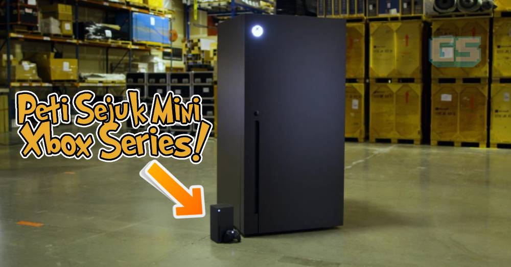 Microsoft sedang membangunkan Peti Sejuk Mini Xbox Series X pula ...