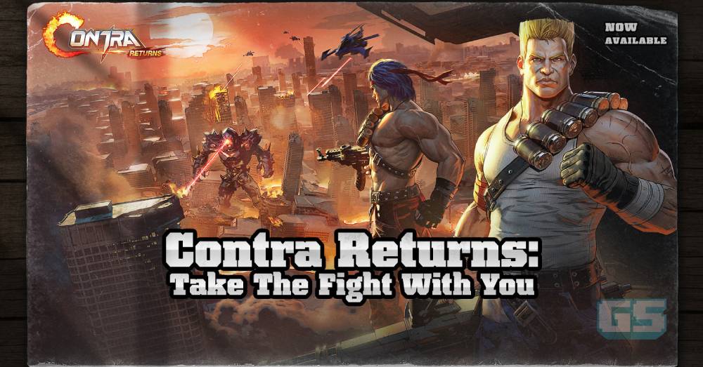 Si klasik kembali! Contra Returns oleh KONAMI kini tersedia di Android ...