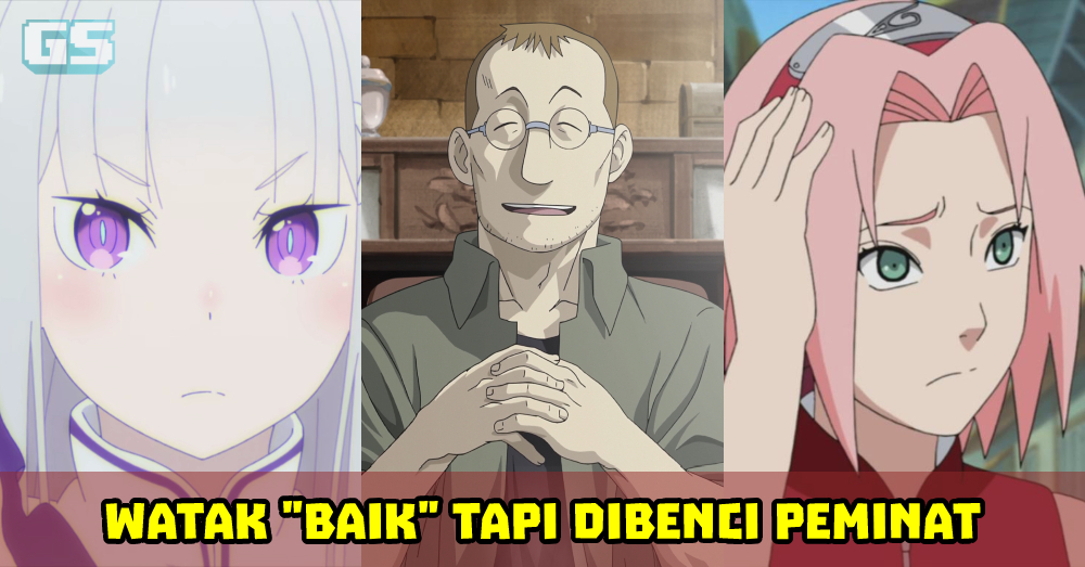 Watak-watak anime "baik" tetapi dibenci oleh peminat! - gamersantai.com