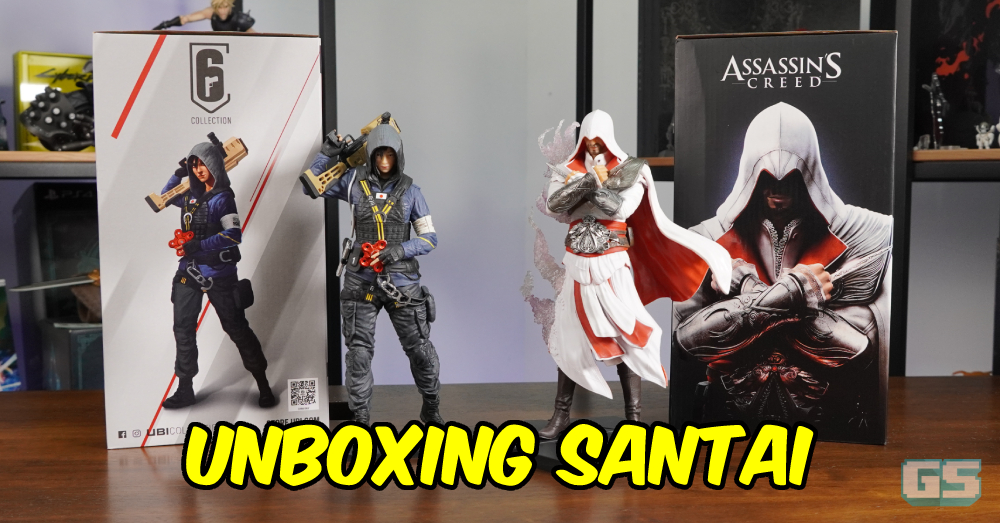 Unboxing santai: Master Assassin Ezio & Six Collection: Hibana ...