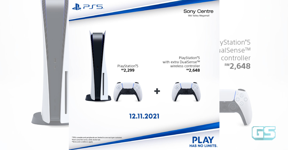 Sony Midvalley buka pre-order untuk batch terbaru PS5 bagi November ...