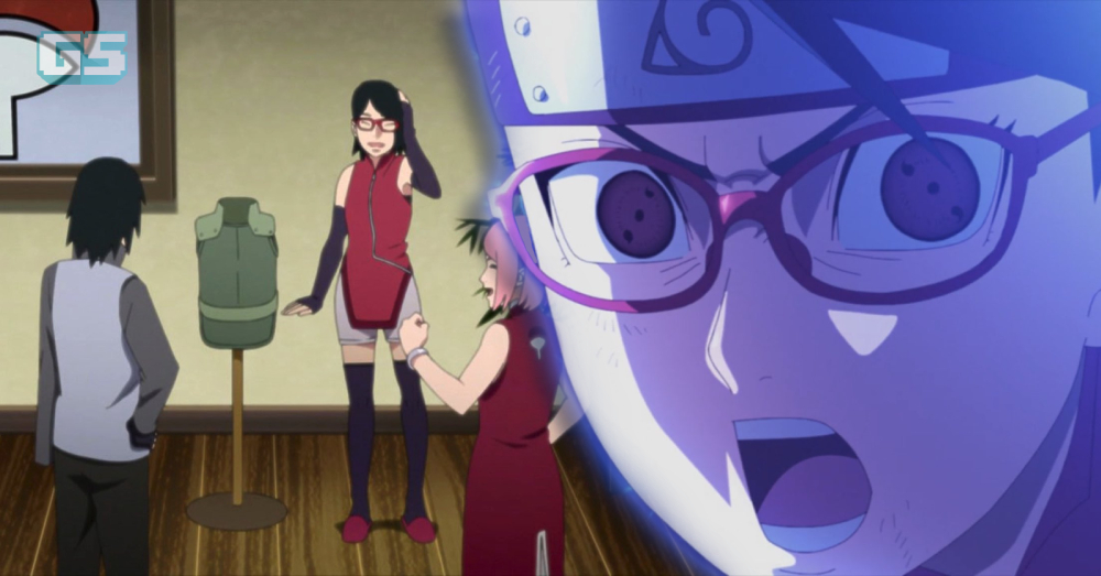 Uchiha Sarada rasmi naik pangkat ke Chunin, Boruto masih level Genin ...