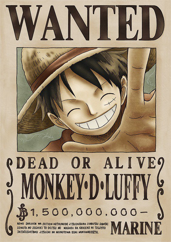 20 watak dengan "Bounty" paling tinggi dalam siri One Piece ...
