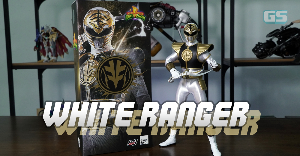 Unboxing Mighty Morphin Power Rangers: White Ranger oleh threezero ...