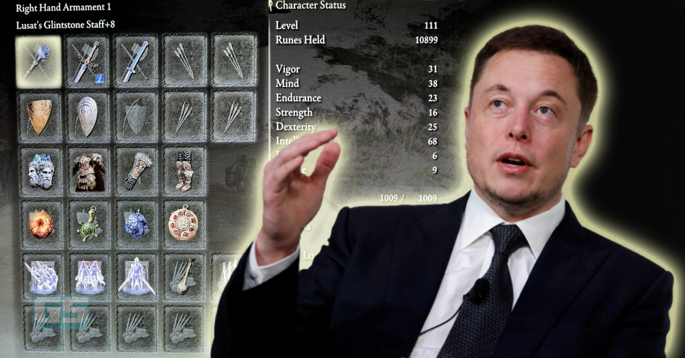 Elon Musk tunjuk build Elden Ring, terus kena bahan oleh komuniti ...