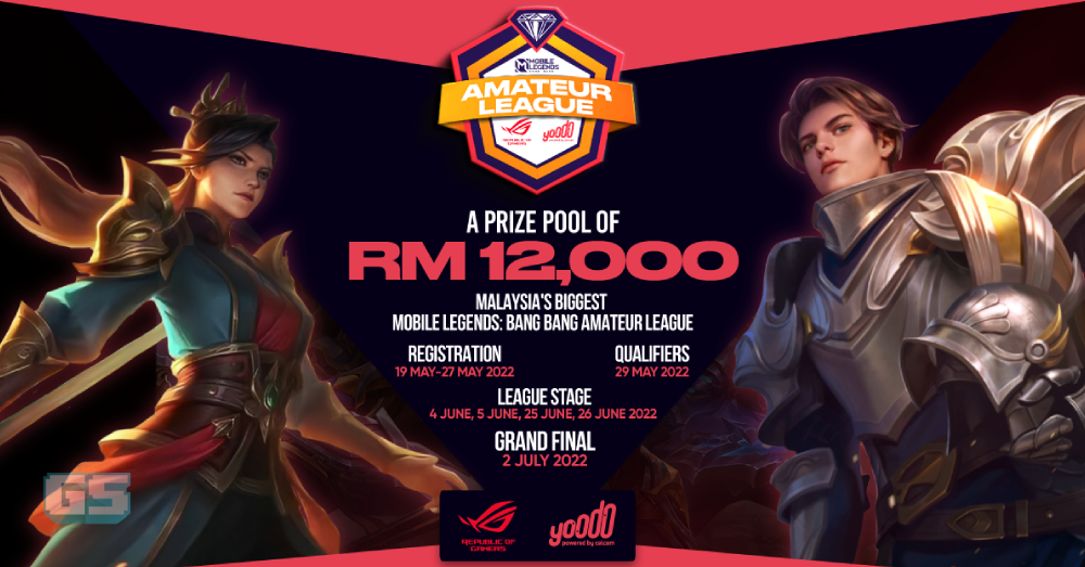 Sertai 'ROG x Yoodo MLBB Esports Amateur League' untuk menangi ...