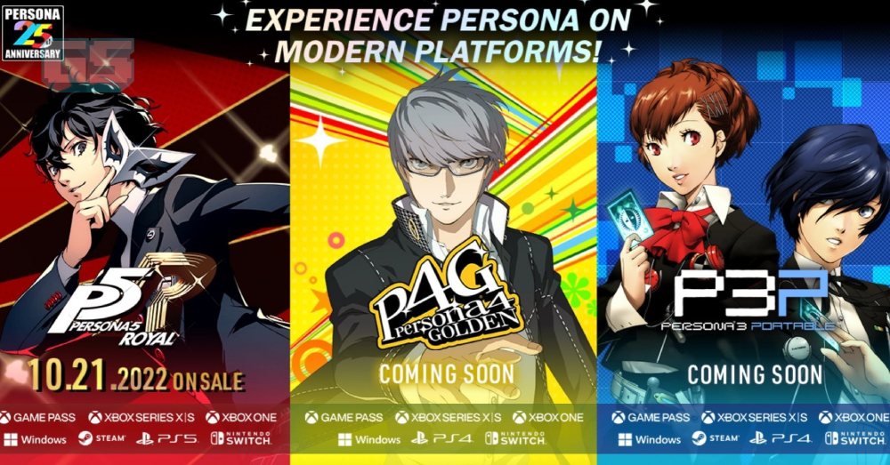 [Update] Siri Persona P3P, P4G dan P5R juga akan tersedia di platform ...