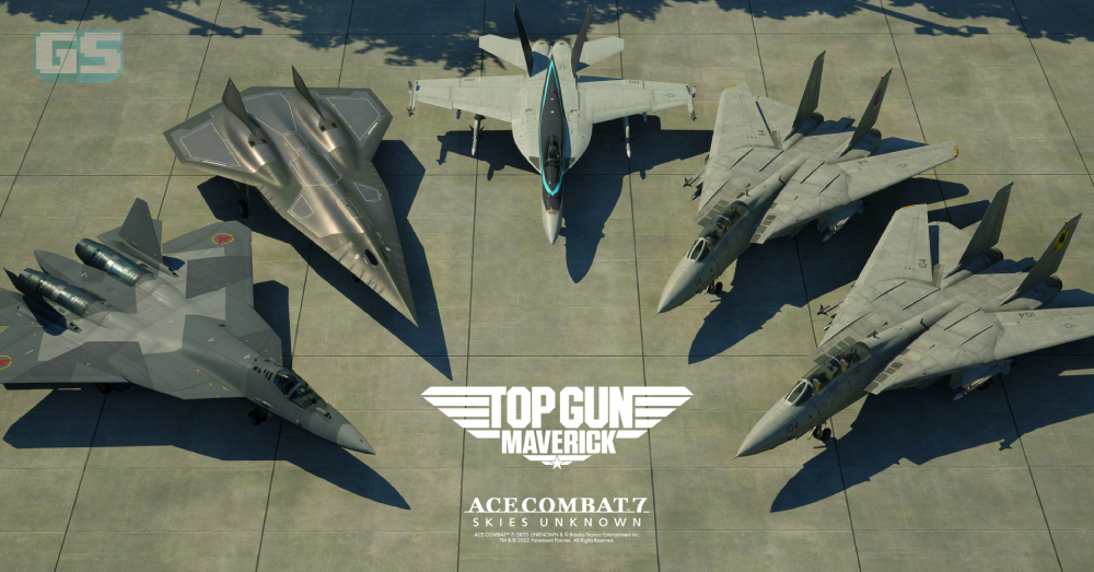 Ace Combat 7 - TOP GUN: Maverick DLC - Terbang ke langit bersama ...