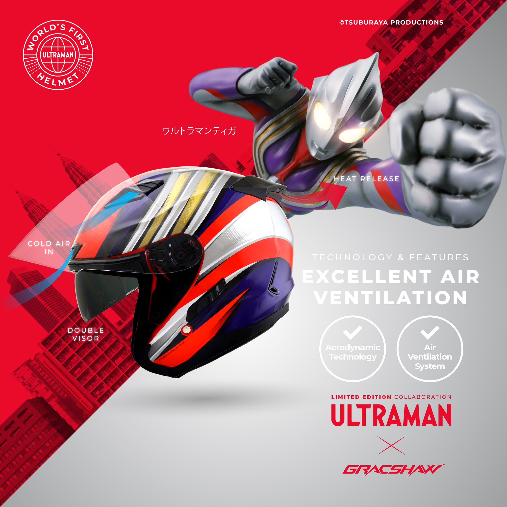 Helmet Rasmi Ultraman kini dijual di Malaysia - Rider Boleh Pilih ...