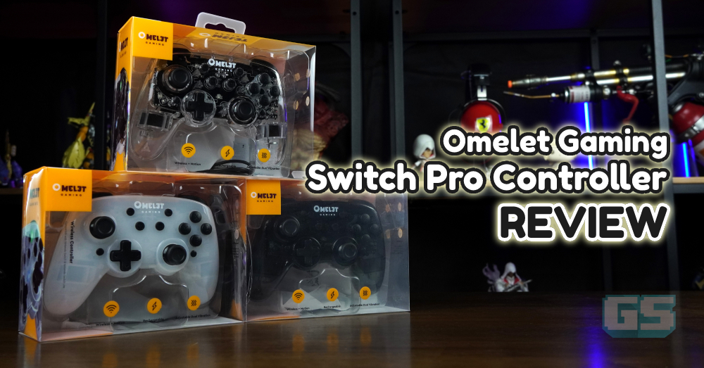 Omelet Gaming Switch Pro Controller Review - Alternatif Terbaik Dan Murah Untuk Controller ...