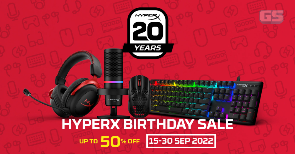 Promosi istimewa HyperX Lazada bermula sekarang, tawar diskaun & cabutan bertuah! - gamersantai.com