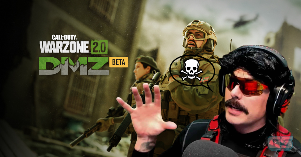 Dr Disrespect kata mod DMZ sudah "mati" walaupun belum keluar lagi ...