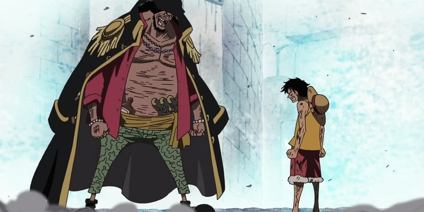 Blackbeard-and-Luffy-staring-off - gamersantai.com