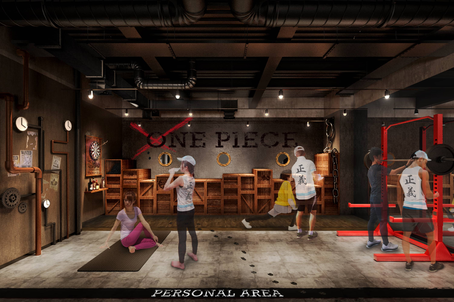 ONE PIECE FITNESS BragMen - Pusat gym unik, angkat daging bukan besi ...