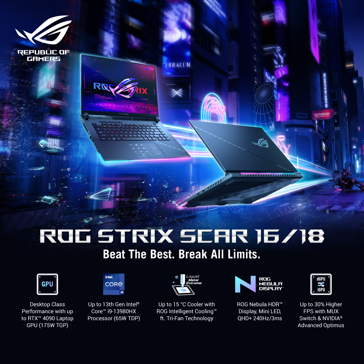 ASUS ROG umum laptop gaming baharu ROG Strix SCAR & Strix G bagi tahun ...