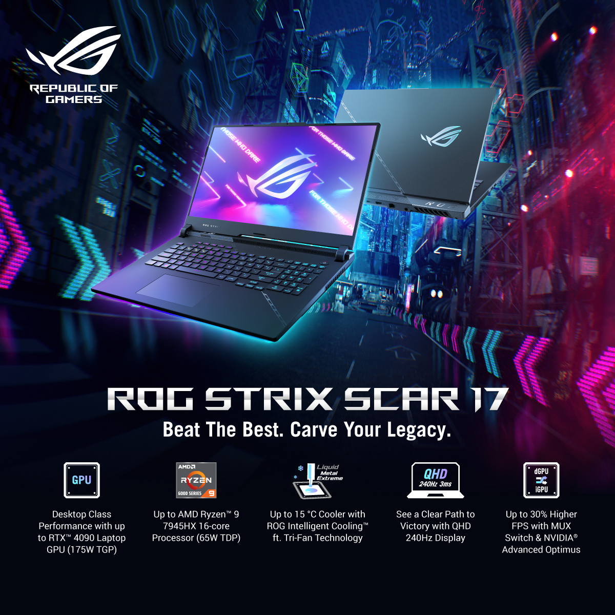 ASUS ROG umum laptop gaming baharu ROG Strix SCAR & Strix G bagi tahun ...