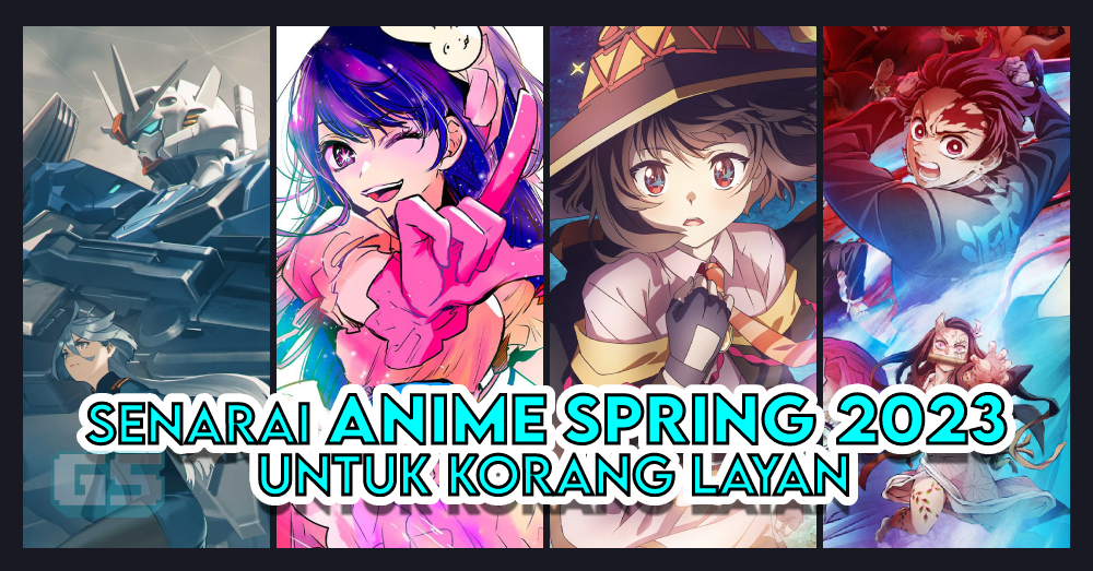 Barisan Anime Spring 2023 Yang Menarik Untuk Korang Layan! Ada Demon ...