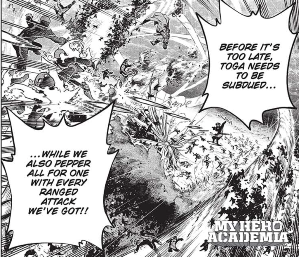 My Hero Academia: Tokoyami & Shiketsu High vs All For One ...