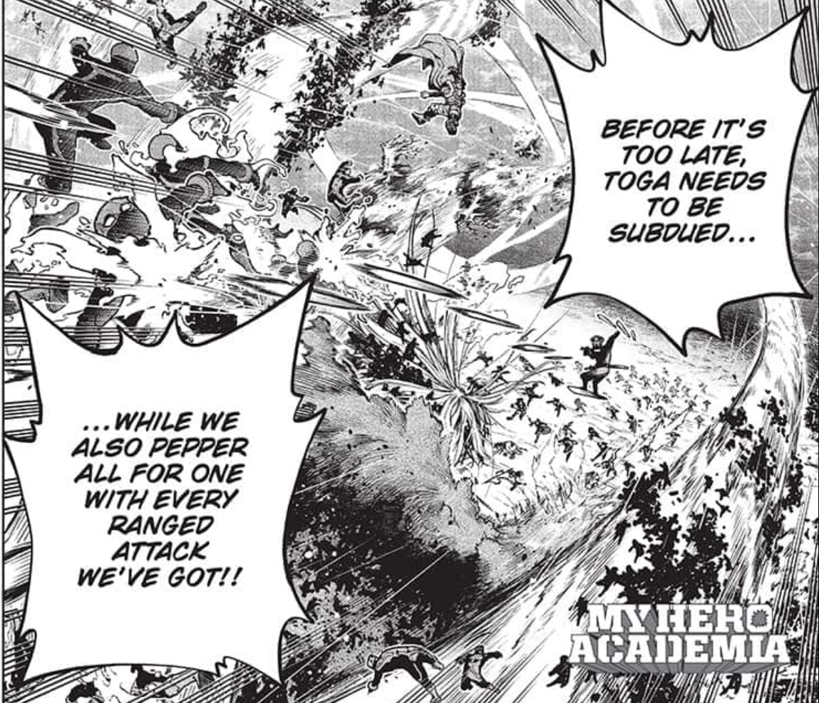 My Hero Academia: Tokoyami & Shiketsu High vs All For One ...