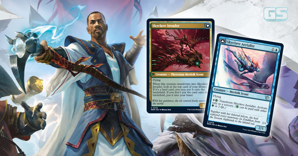 MtG March Of The Machine memperkenalkan kad Skyclave Aerialist - info ...