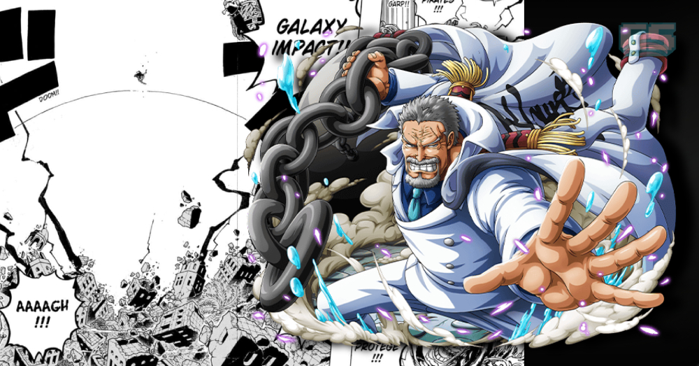 One Piece - Garp akhirnya tunjuk kuasa sebenar, atuk Luffy lebih kuat ...