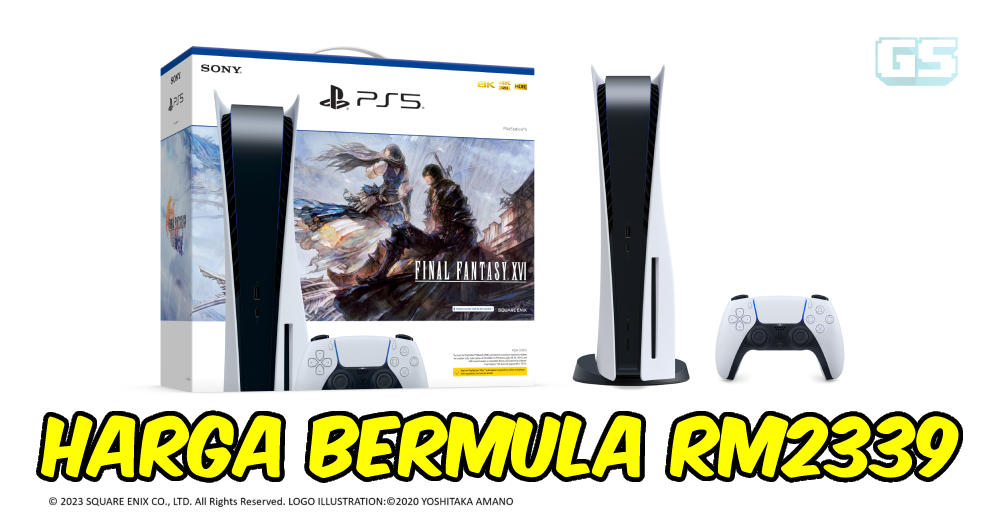 PS5 FINAL FANTASY XVI Bundle tersedia mulai 22 Jun 2023 - harga RM2339 ...