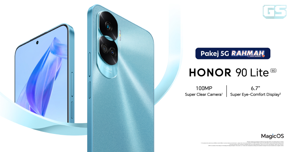 Pakej 5G Rahmah dengan HONOR 90 Lite 5G - nilai hanya RM120 ...