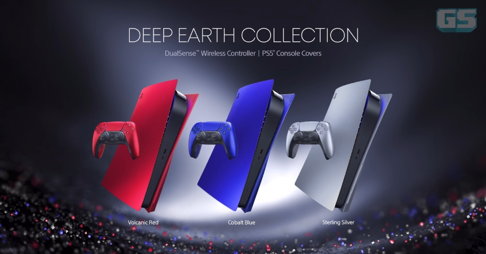 PlayStation umum koleksi 'Deep Earth', varian warna metalik untuk cover ...