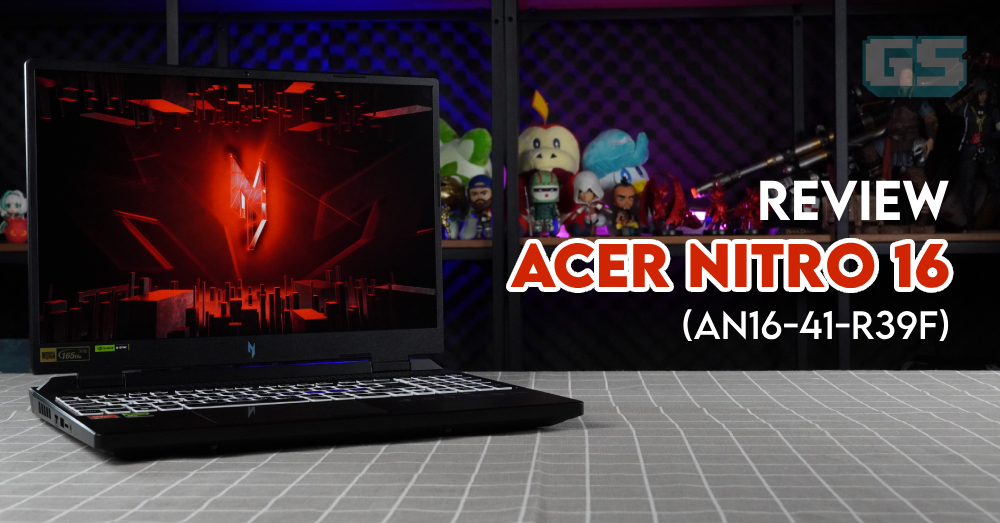 Acer Nitro 16 (AN16-41-R39F) Review - Hayat Bateri yang Panjang, Sesuai ...