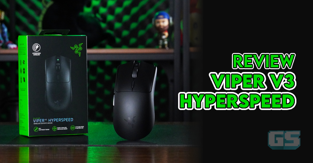 Razer Viper V3 Hyperspeed Wireless Mouse Review -Rupa Minimalis dengan ...